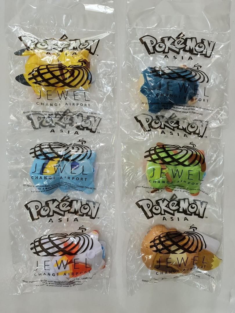 Jewel Pokemon Squishy Mini Plushie Pokémon Pikachu, Eevee, Snorlax ...