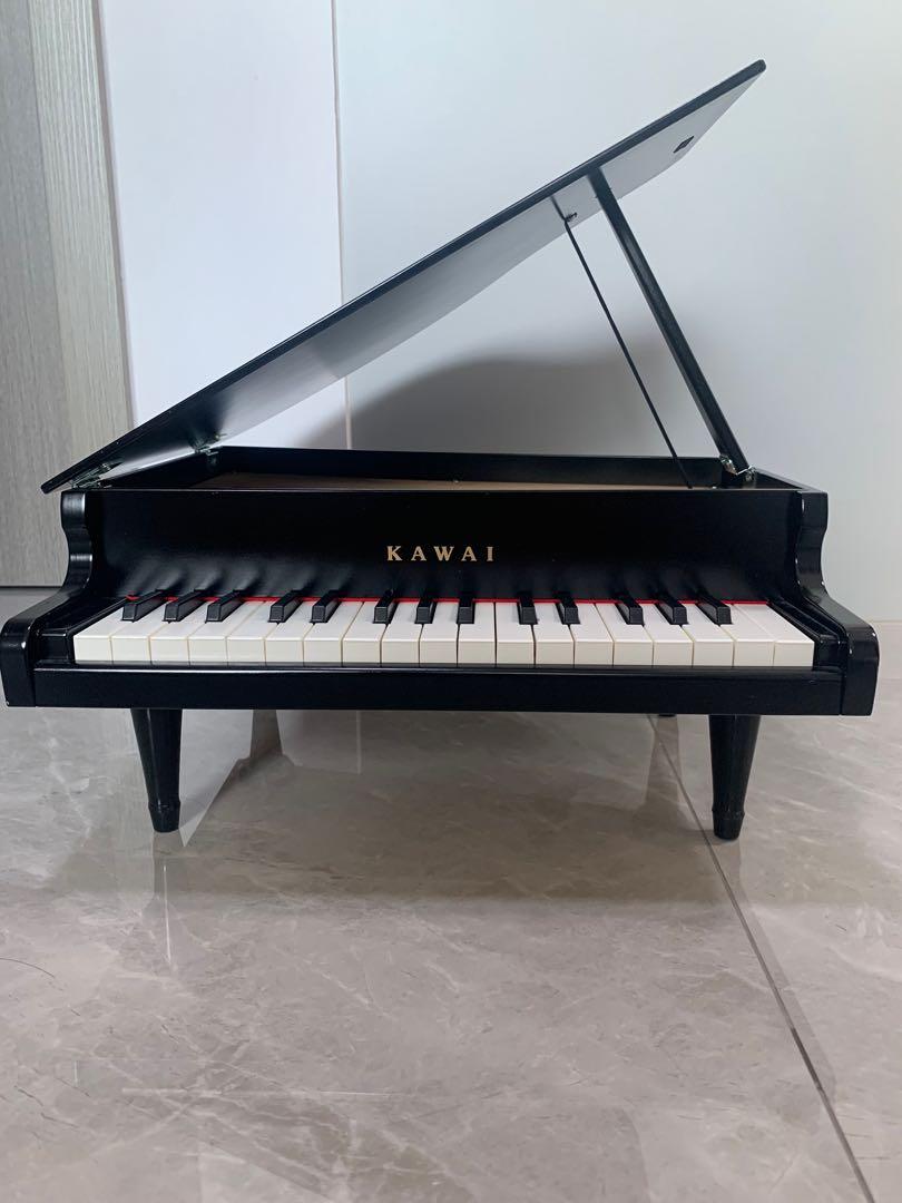 KAWAI Mini Grand Piano 32 Keys Musical Instrument Toy 1144 Black, Hobbies & Toys, Music & Media ...