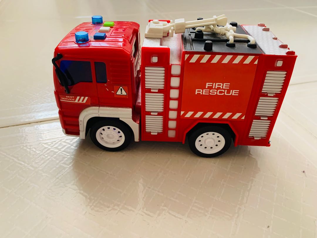 Kids fire fighting truck, Hobbies & Toys, Toys & Games on Carousell