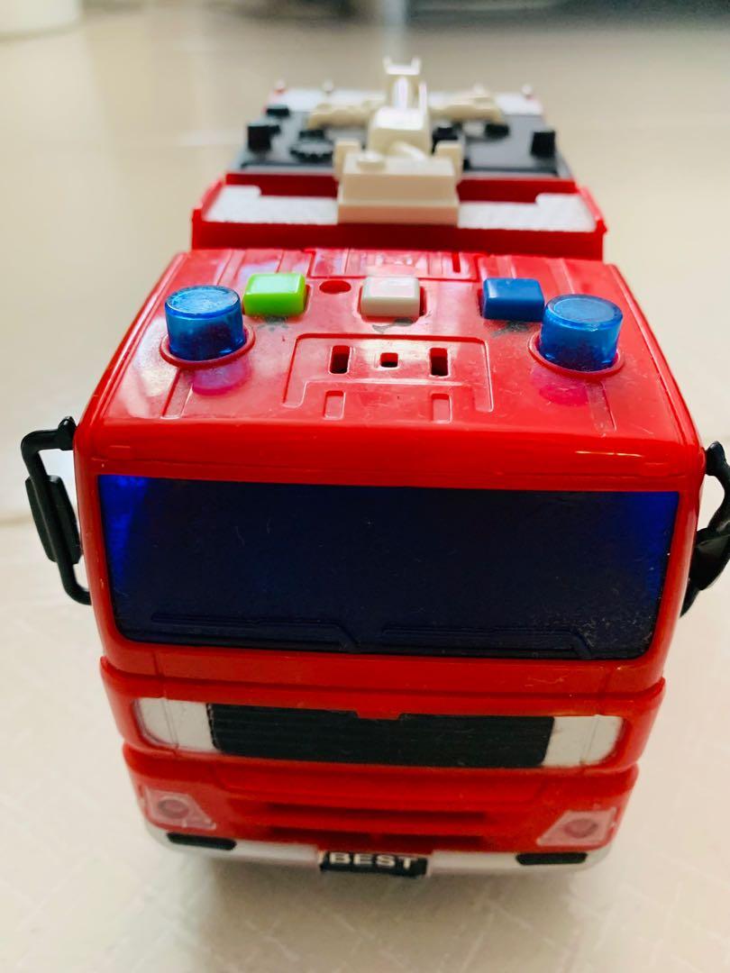 Kids fire fighting truck, Hobbies & Toys, Toys & Games on Carousell