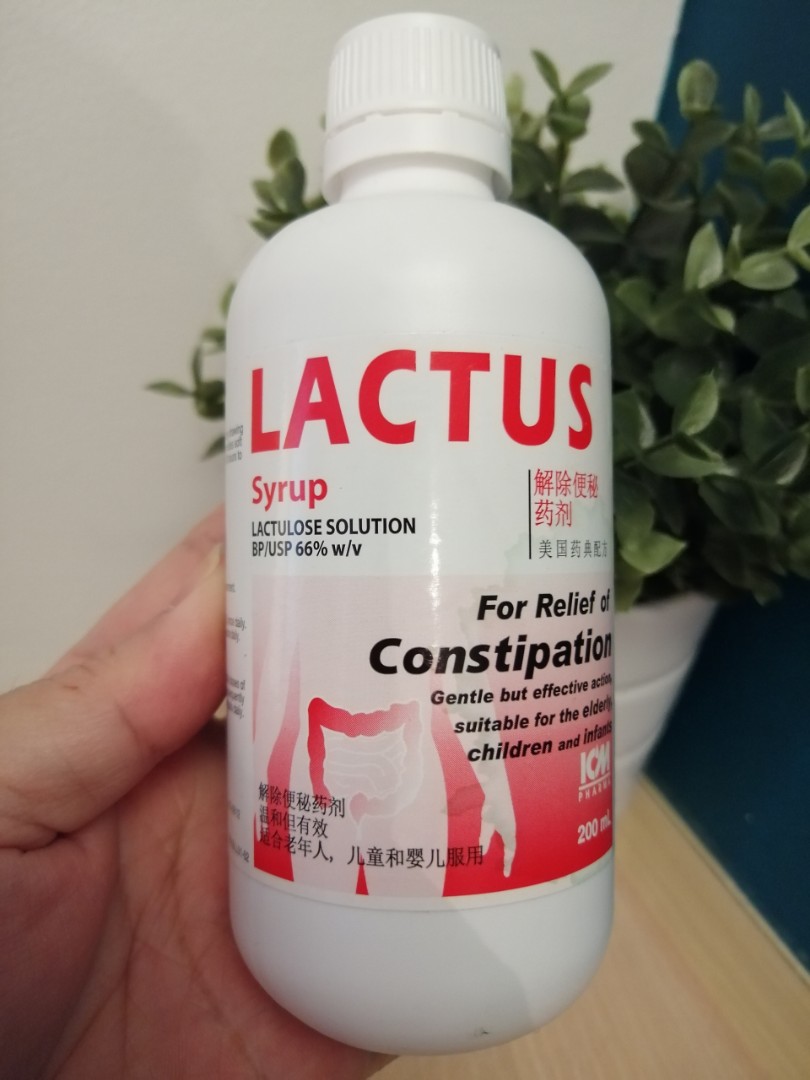 Lactus Syrup, Health & Nutrition, Medical Supplies & Tools on Carousell