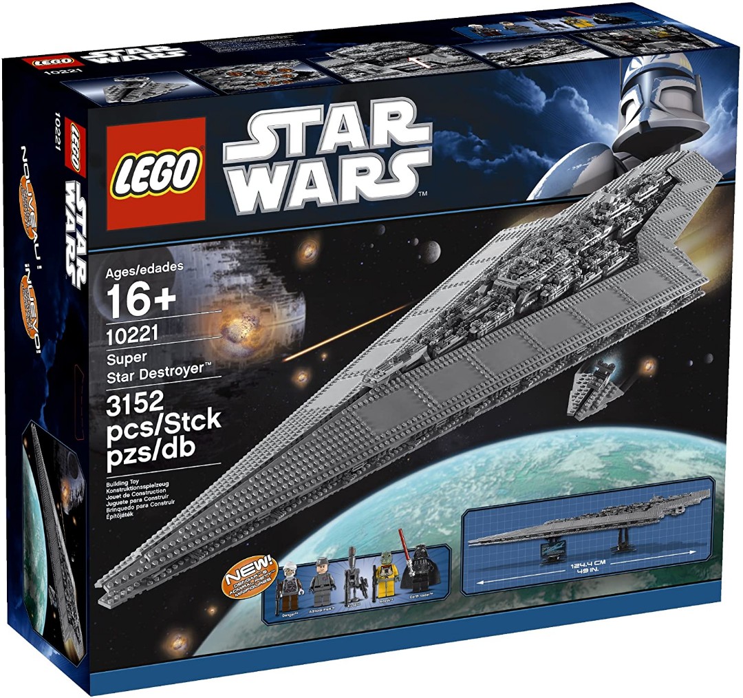 Legendary Lego Super Star Destroyer 10221 BNIB, Hobbies & Toys, Toys ...