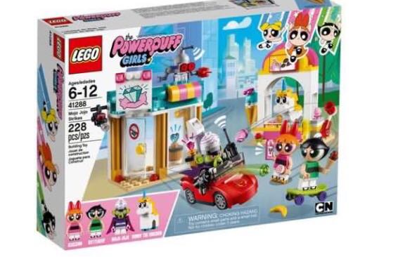 LEGO 41288 The Powerpuff Girls Mojo JoJo Strikes Building Kit, Hobbies ...