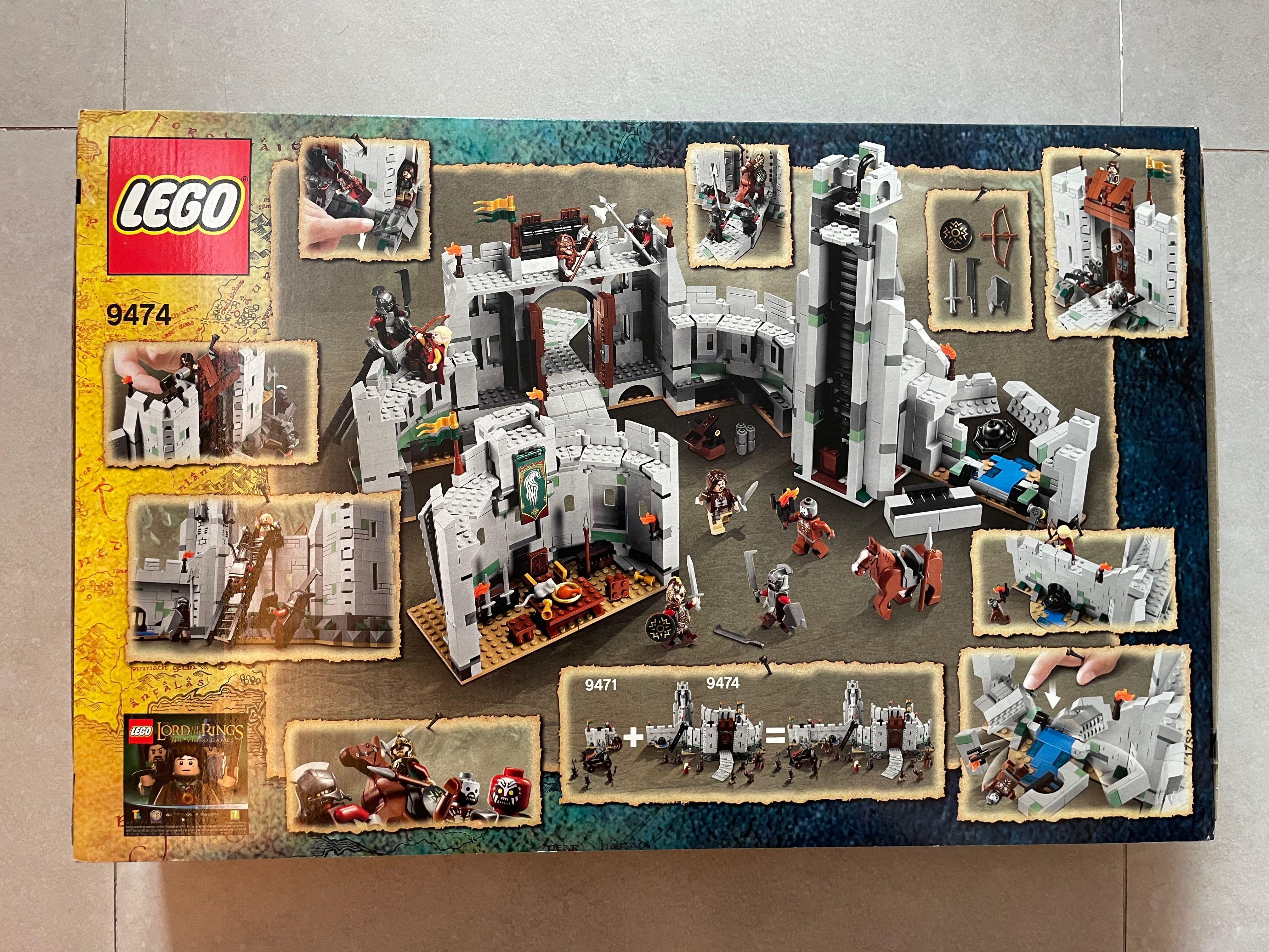 LEGO 9474 The Battle of Helm''s Deep, The Lord of the Rings, 興趣及遊戲, 玩具 ...