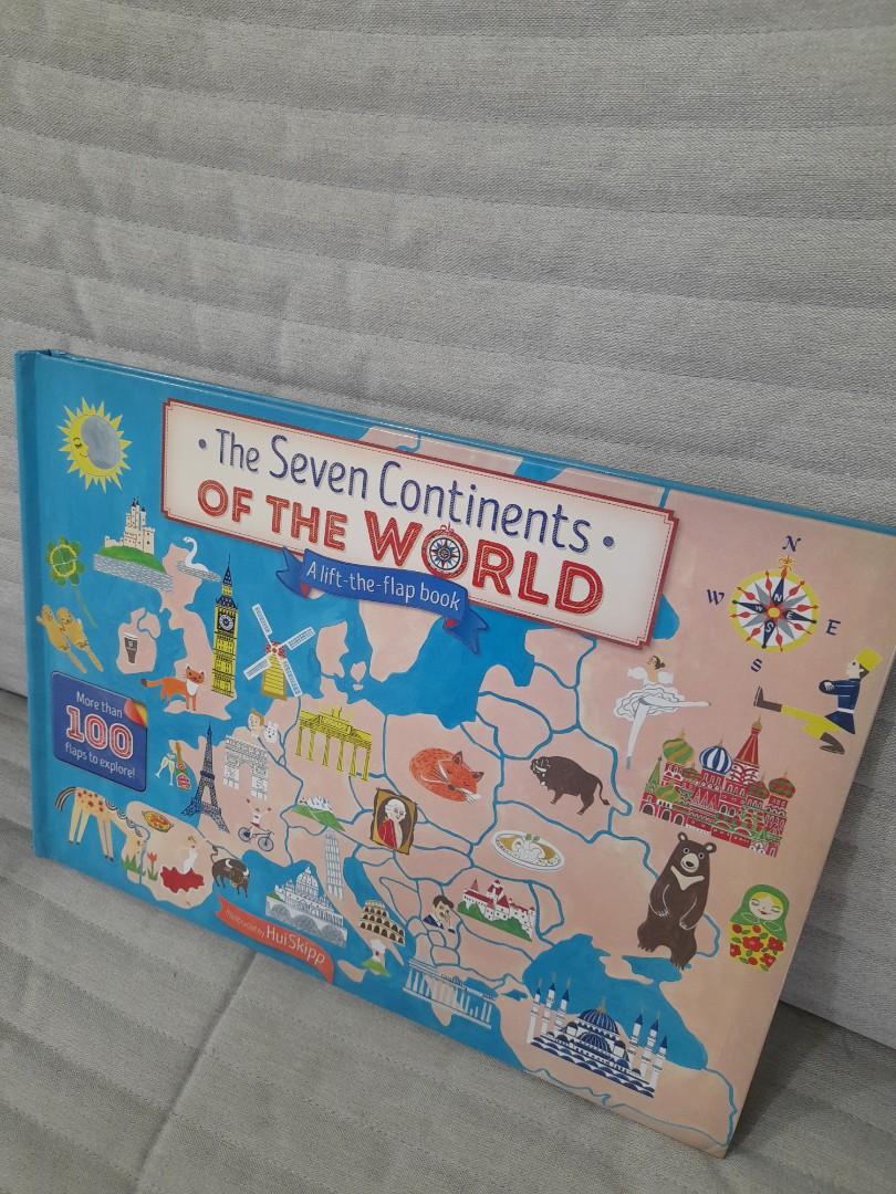 Lift A Flap book - Seven continents, Hobbies & Toys, Books & Magazines ...