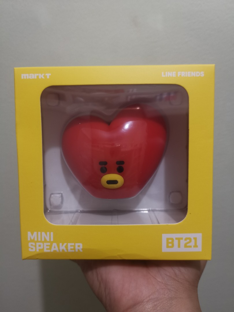 LINE FRIENDS - BT21 MINI SPEAKER TATA, Audio, Soundbars, Speakers ...