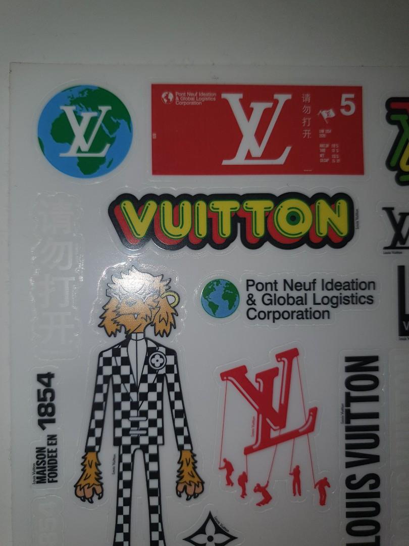 Louis Vuitton Stickers, Luxury, Accessories on Carousell