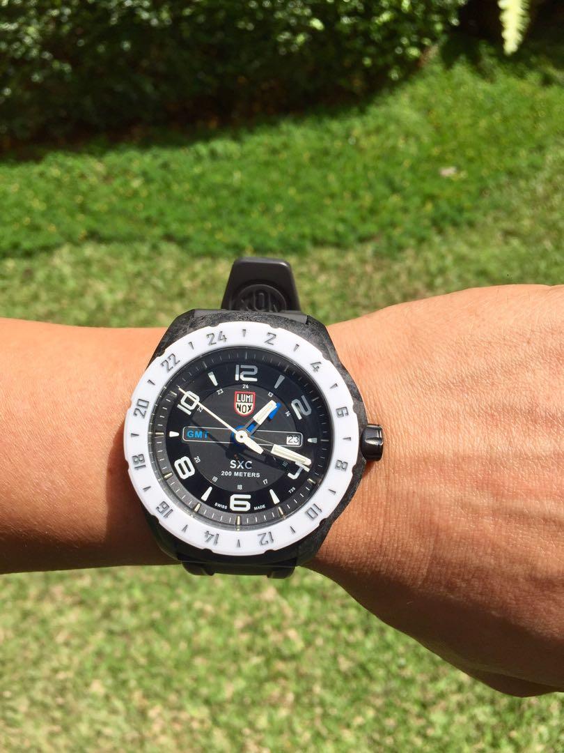 Luminox SXC carbon like seiko tissot tag heuer, Men's Fashion, Watches ...