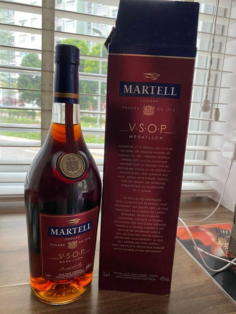 Martell VSOP 1715 1L, Food & Drinks, Alcoholic Beverages on Carousell