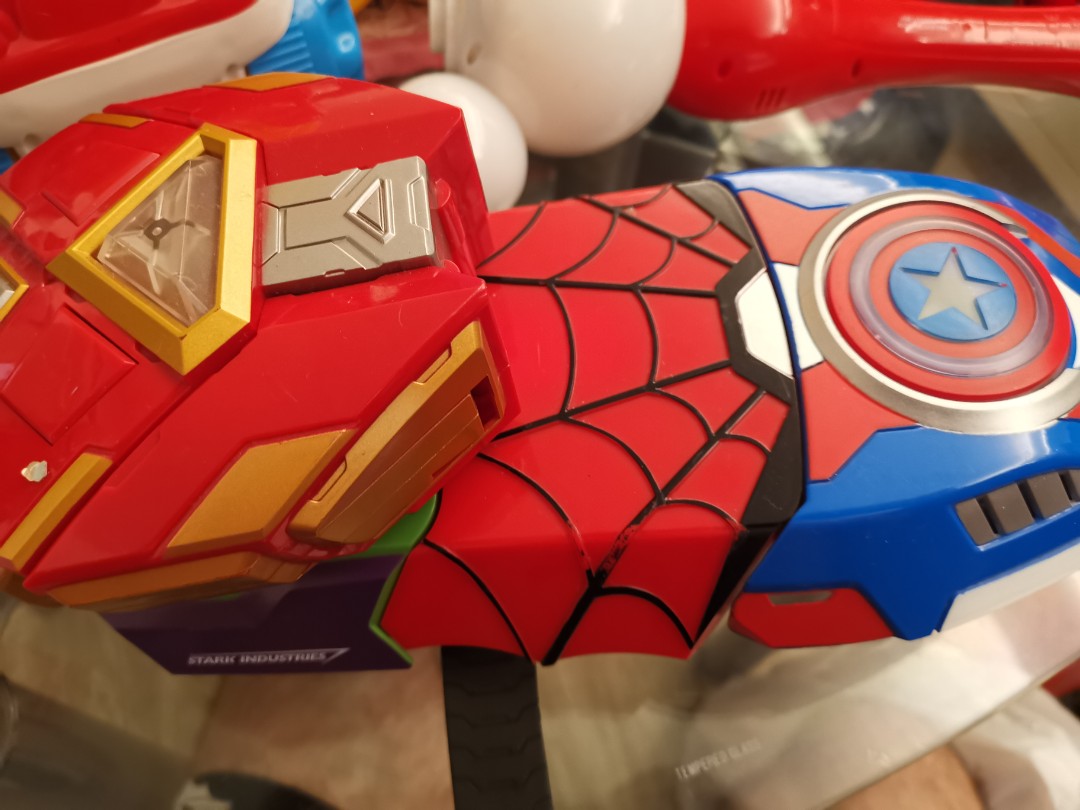 marvel spiderman, iron man, hulk, Captain America disneyland gun ...
