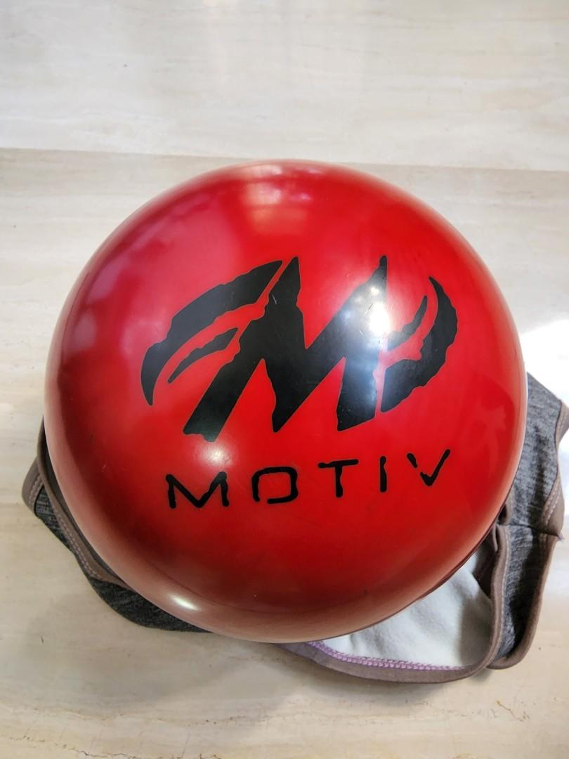 Motiv Tank blitz bowling ball 14lbs, Sports Equipment, Sports & Games ...