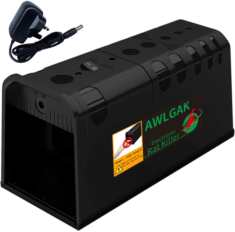 Mouse Traps,Electronic Mouse Trap,Rat Trap for 100% Instant & Humane ...