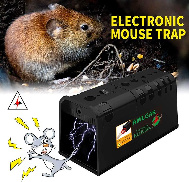 Mouse Traps,Electronic Mouse Trap,Rat Trap for 100% Instant & Humane ...