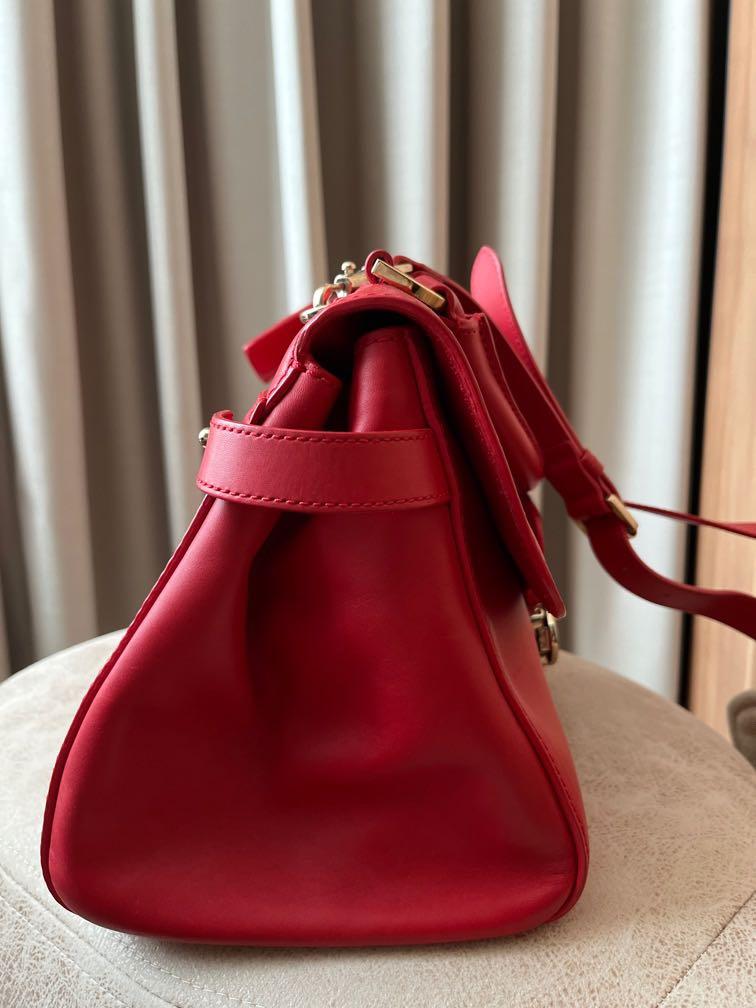 Mulberry Primrose (Cherry Red), Luxury, Bags & Wallets on Carousell