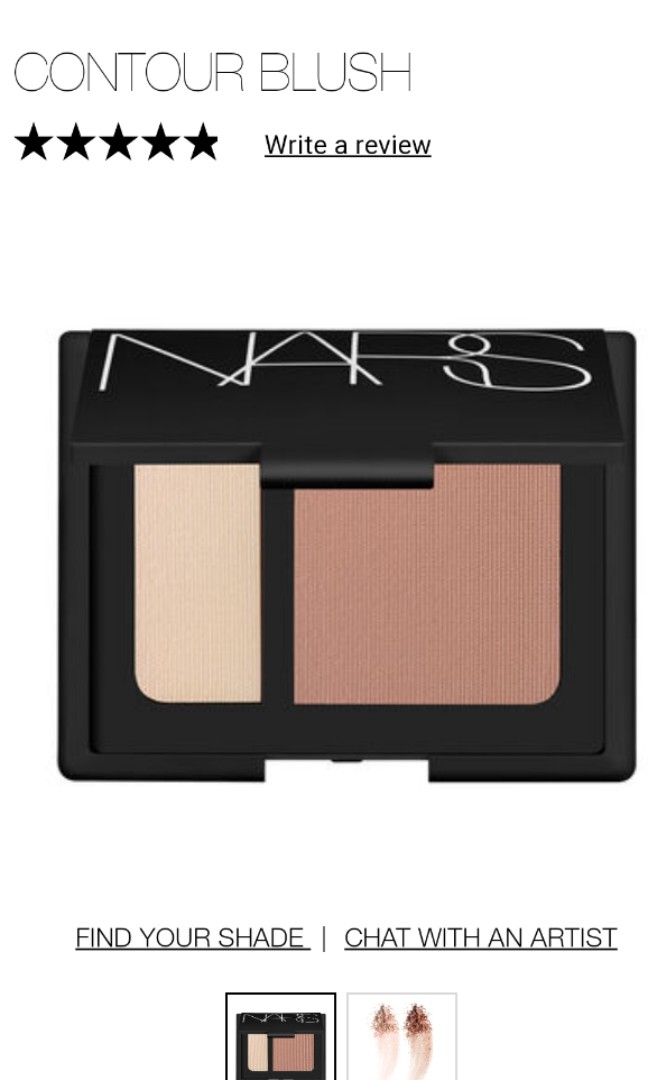 NARS cosmetics contour and blush, Beauty & Personal Care, Face, Makeup ...