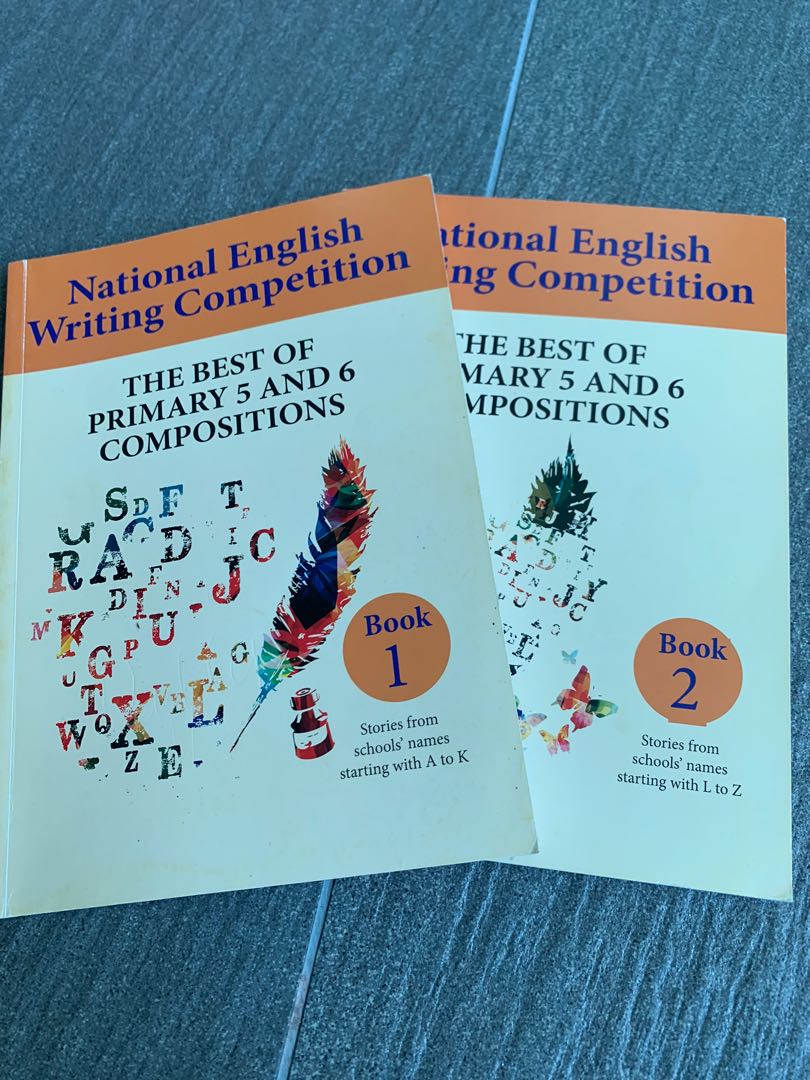 National English Writing Competition- P5&6, Hobbies & Toys, Books ...