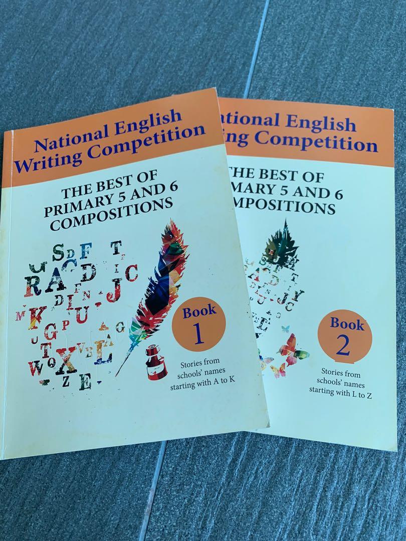 National English Writing Competition- P5&6, Hobbies & Toys, Books ...