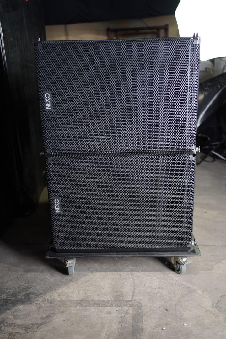 Nexo Geo S line array, Audio, Soundbars, Speakers & Amplifiers on Carousell