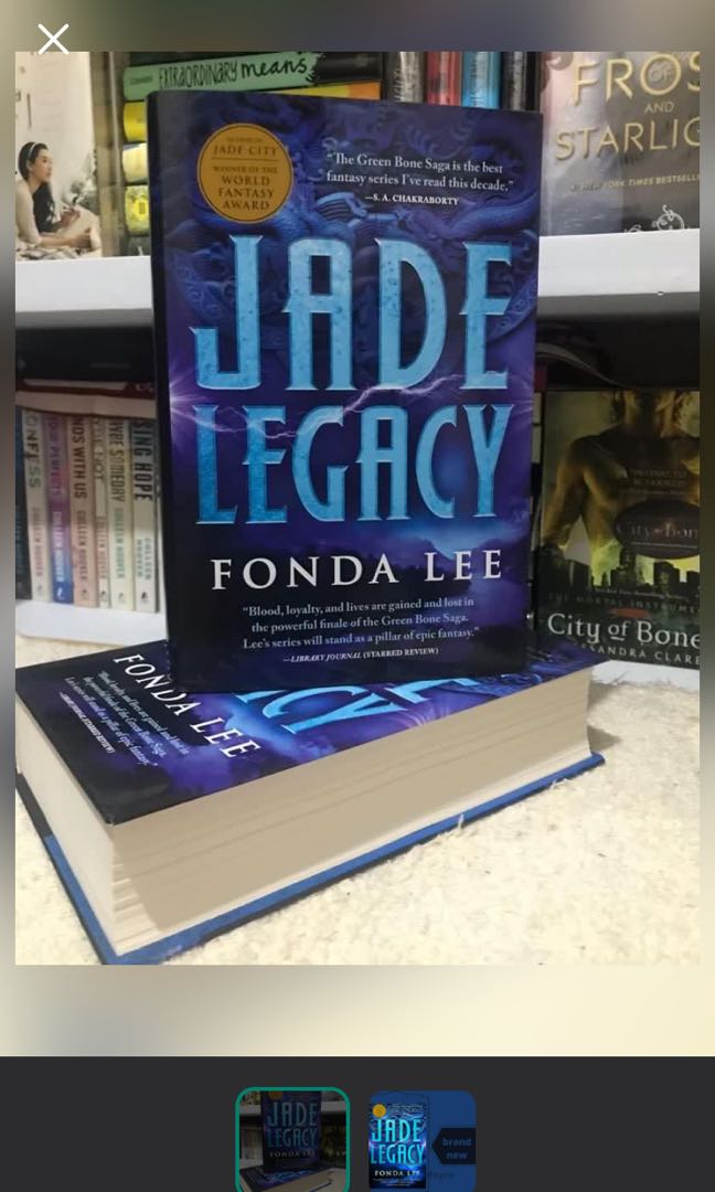 On Hand - Jade Legacy by Fonda Lee, Hobbies & Toys, Books & Magazines ...