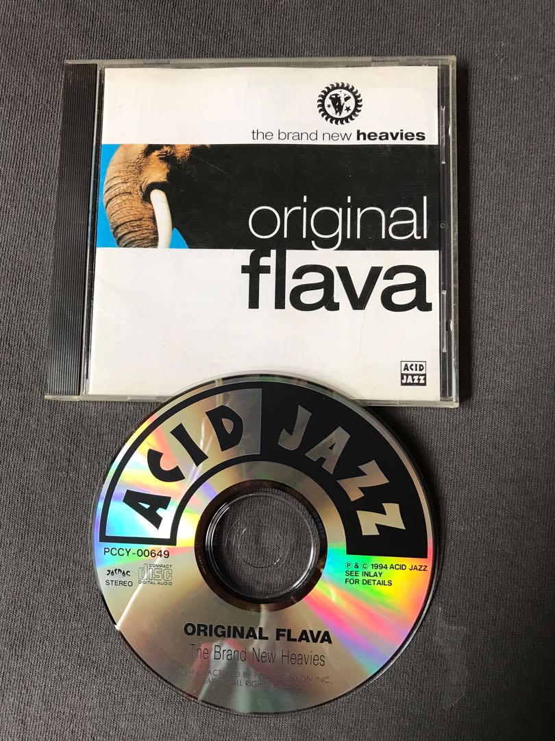 ORIGINAL FLAVA-The Brand New Heavies (MADE IN JAPAN), Hobbies & Toys ...