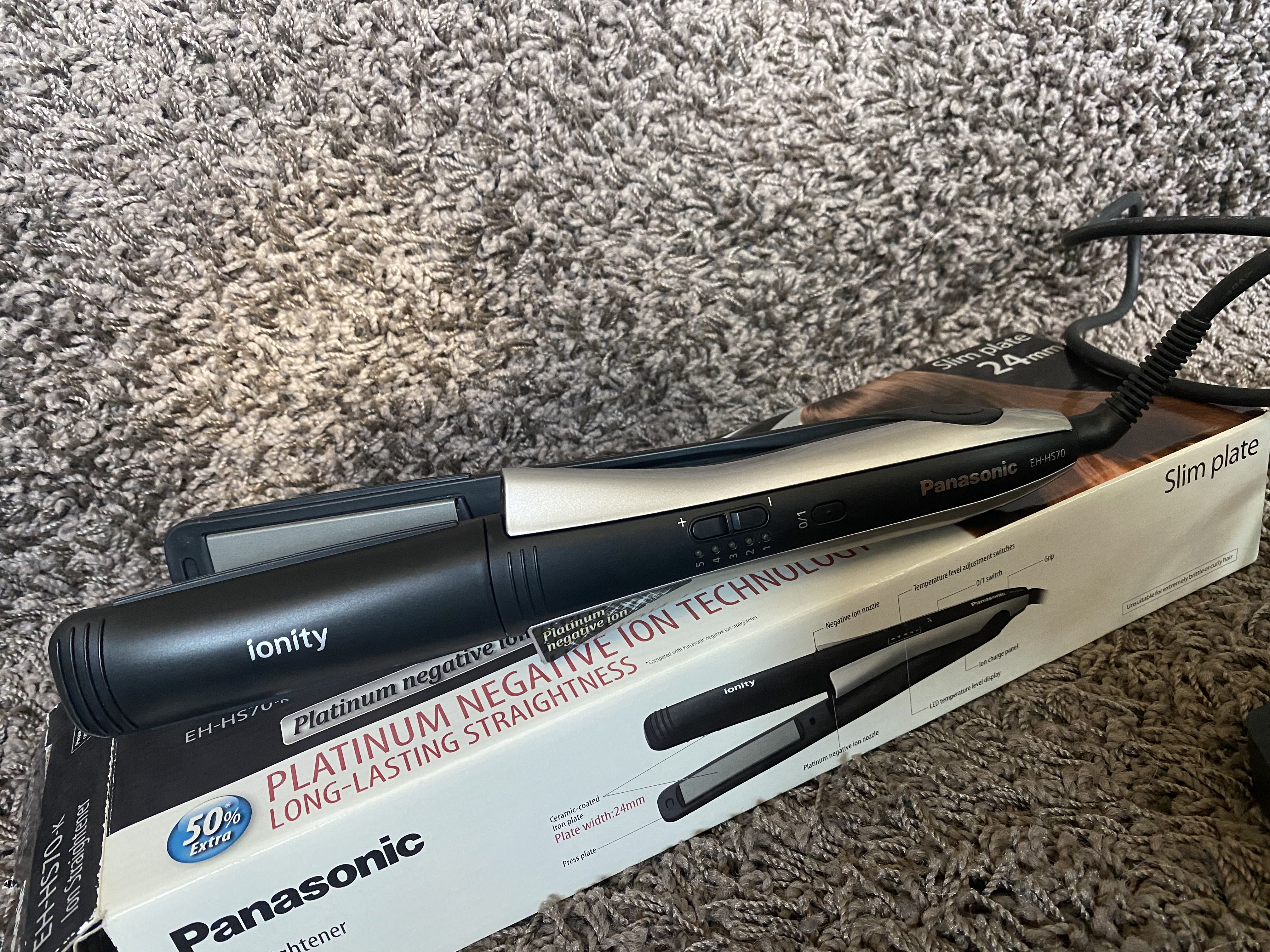 Panasonic Ion Straightener, Beauty & Personal Care, Hair on Carousell