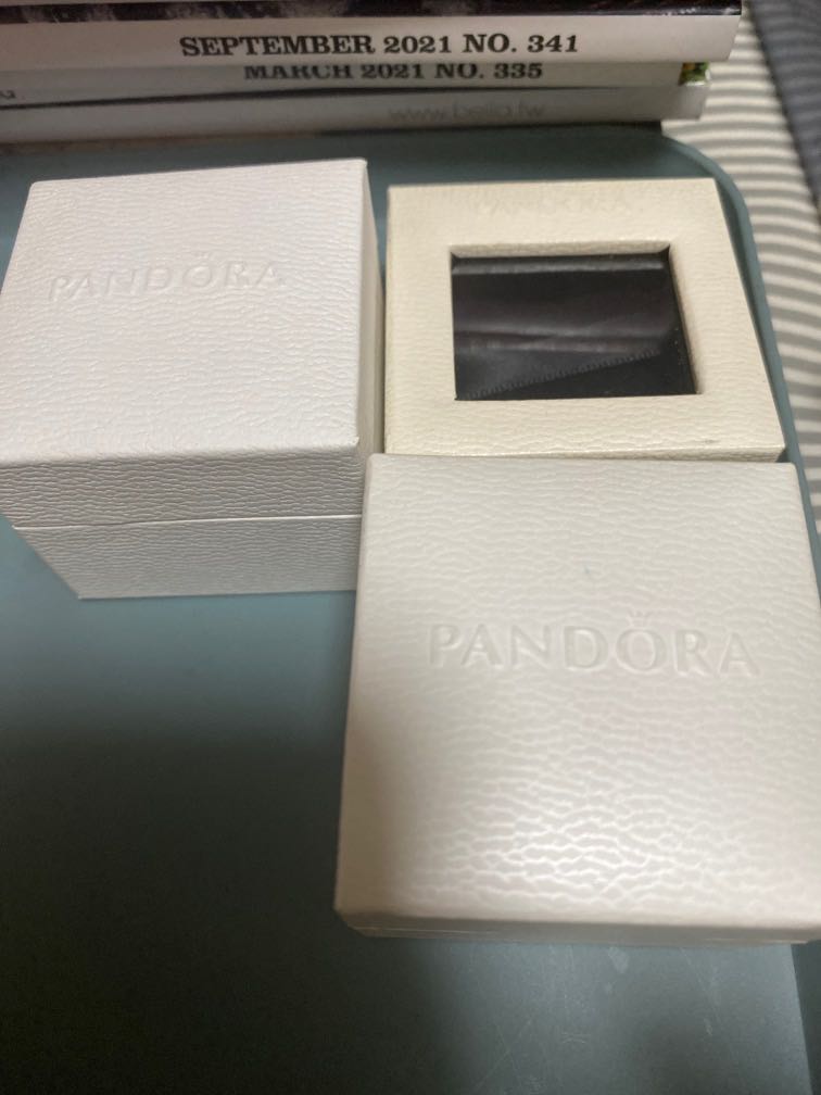 PANDORA boxes with FREE Pandora paper bags, Women's Fashion, Jewelry ...