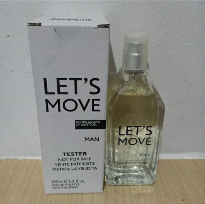 Parfum benetton let's move, Kesehatan & Kecantikan, Parfum, Kuku ...