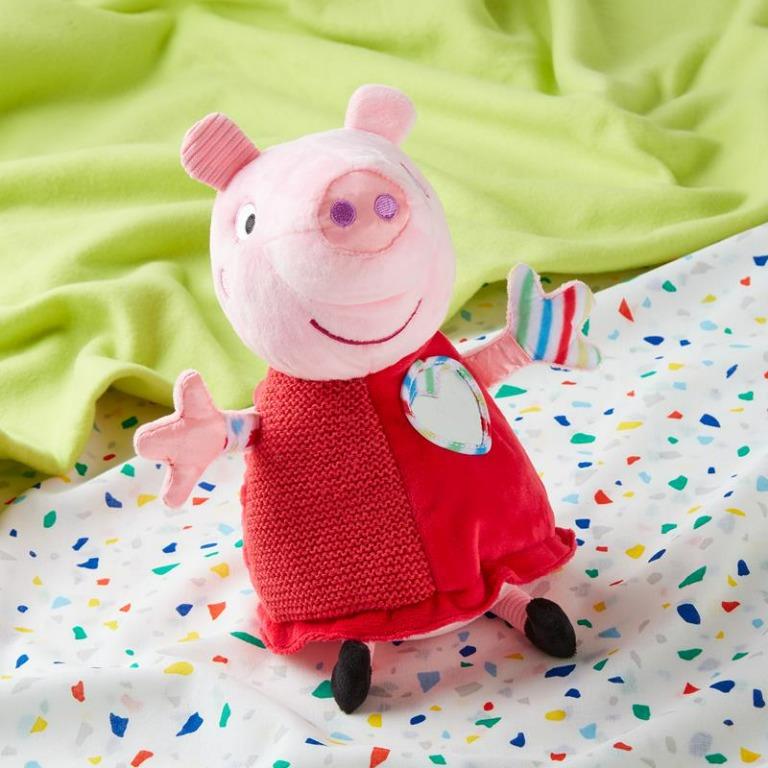 PEPPA PIG Peppa Sensory soft toy, Hobbies & Toys, Toys & Games on Carousell