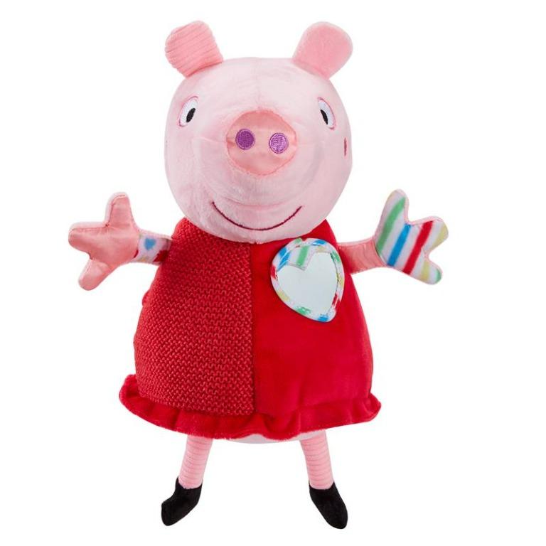 PEPPA PIG Peppa Sensory soft toy, Hobbies & Toys, Toys & Games on Carousell