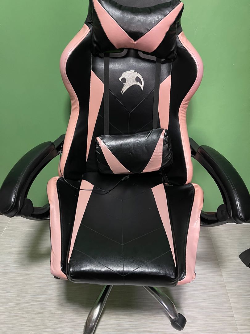 Pink panther chair, Furniture & Home Living, Office Furniture ...