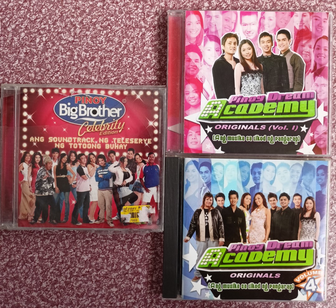 PINOY BIG BROTHER | PINOY DREAM ACADEMY ORIGINAL SOUNDTRACKS | MUSIC CD ...