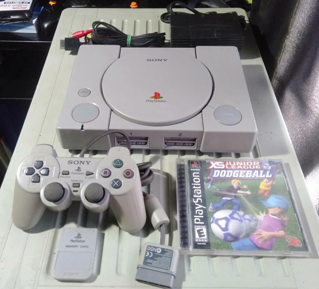 PLAYSTATION 1 FAT SCPH-5501, Video Gaming, Video Game Consoles ...