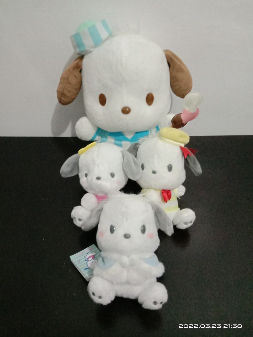 Pochacco Plush Toys, Hobbies & Toys, Toys & Games on Carousell