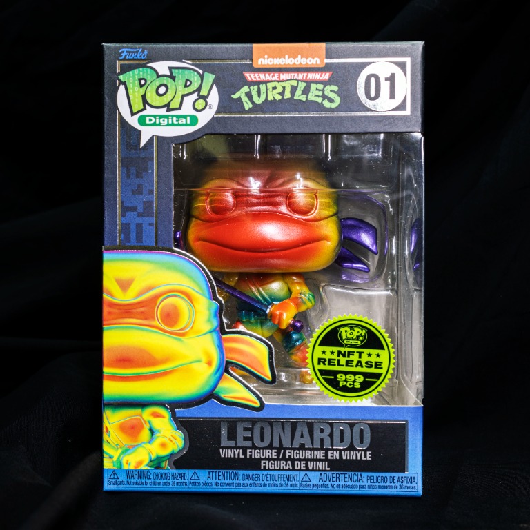 Pop! Funko #01 Leonardo Thermal (Grail) - 1st ever NFT series - 999 ...