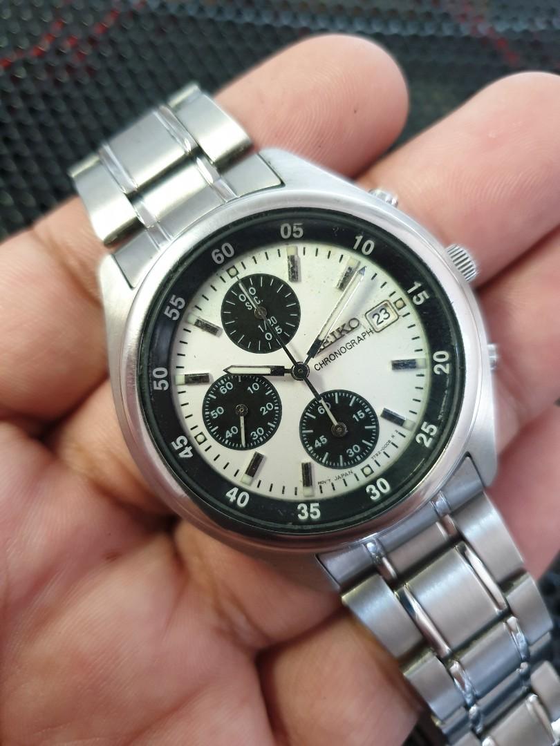 Seiko 7t92 panda, Men's Fashion, Watches & Accessories, Watches on ...