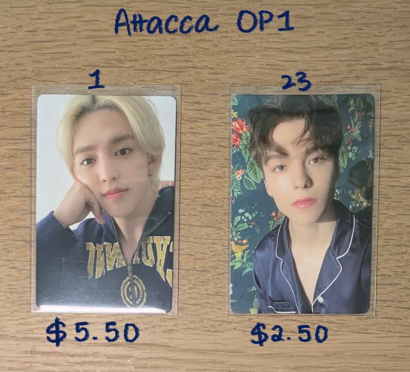 SEVENTEEN ATTACCA OP1 PC, Hobbies & Toys, Memorabilia & Collectibles, K ...