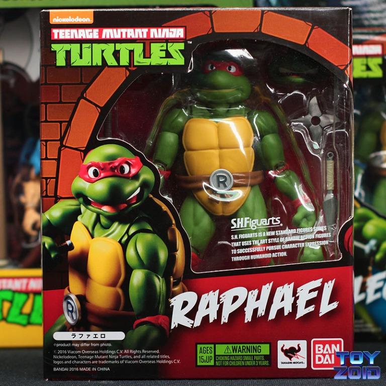 SH Figuarts Teenage Mutant Ninja Turtles TMNT Complete Set SHF Leonardo ...