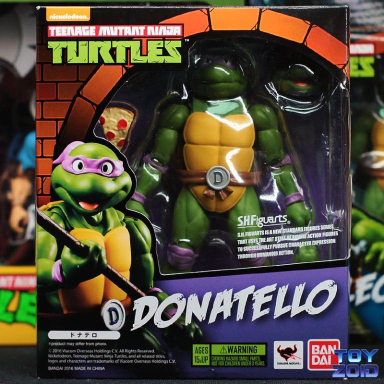 SH Figuarts Teenage Mutant Ninja Turtles TMNT Complete Set SHF Leonardo ...