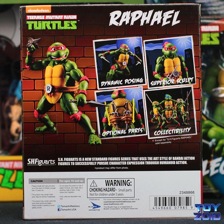 SH Figuarts Teenage Mutant Ninja Turtles TMNT Complete Set SHF Leonardo ...
