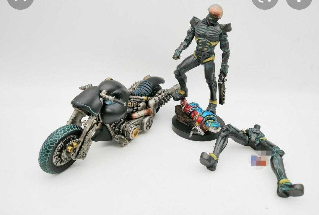 SIC TAKUMI DAMASHII VOL. 5 ( HAKAIDER MOTORCYCLE SET ) on Carousell