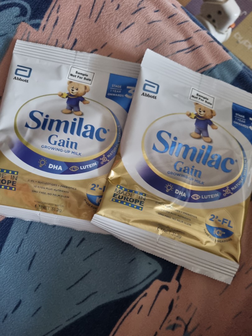 Similac toddler formula milk samples, Babies & Kids, Nursing & Feeding ...