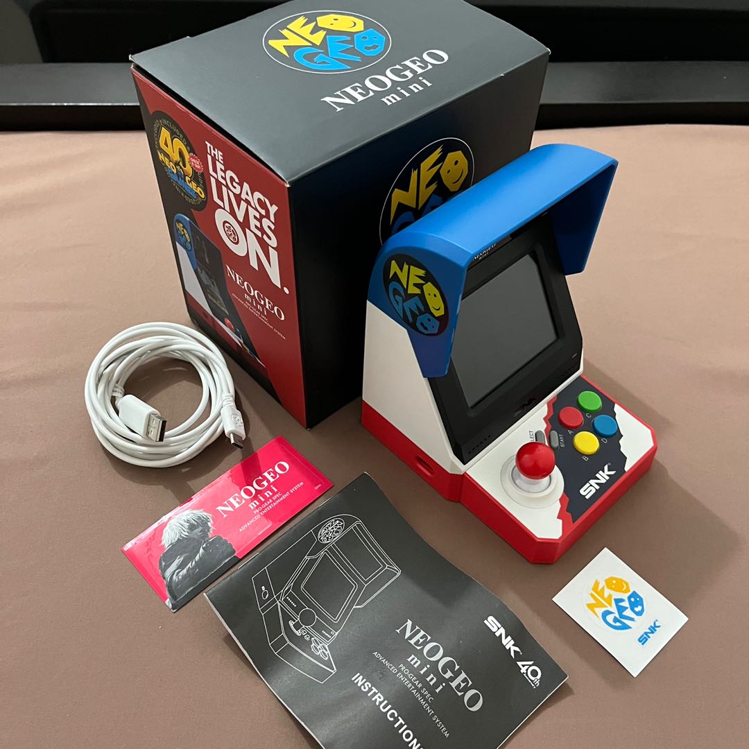 SNK Neogeo Mini Hand-sized Arcade, Video Gaming, Video Game Consoles ...