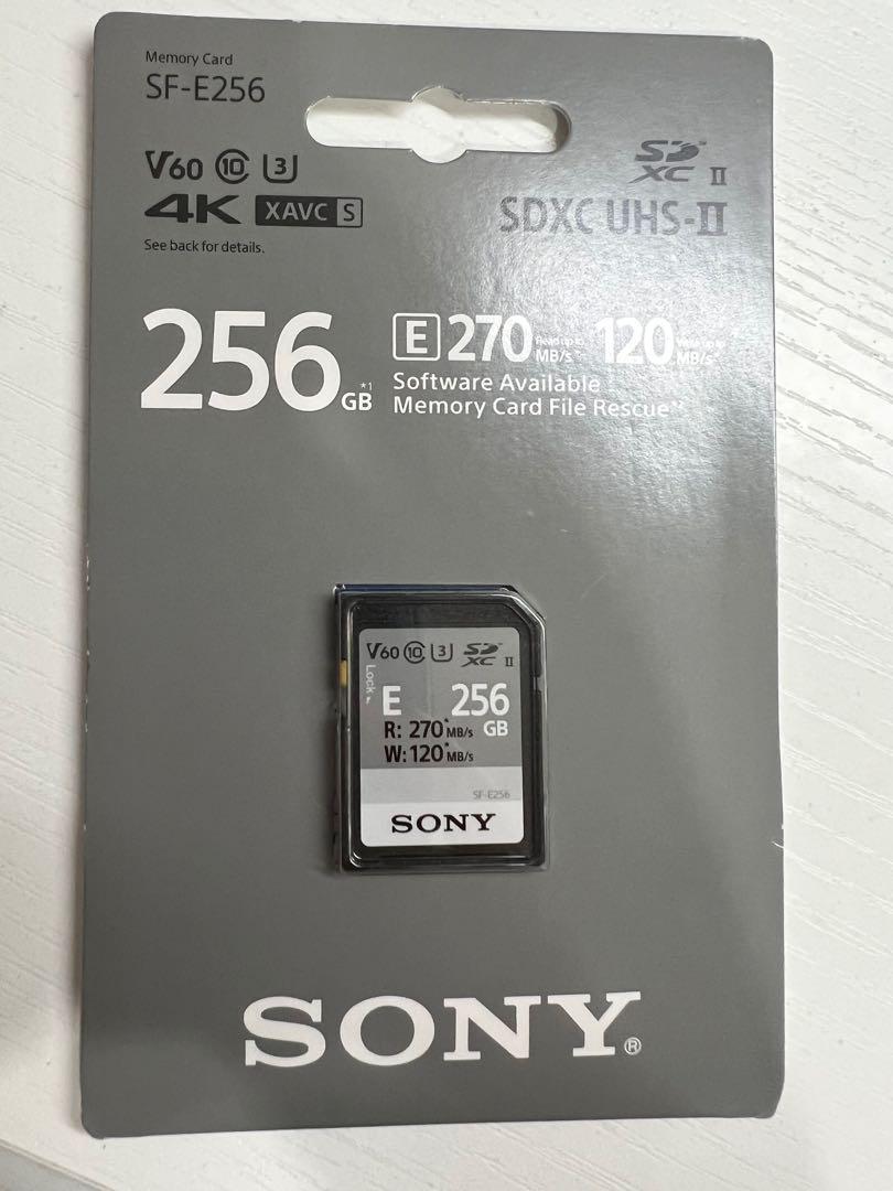 Sony sd card sf-256 行貨5年保, 手提電話, 電話及其他裝置配件, 記憶卡 - Carousell