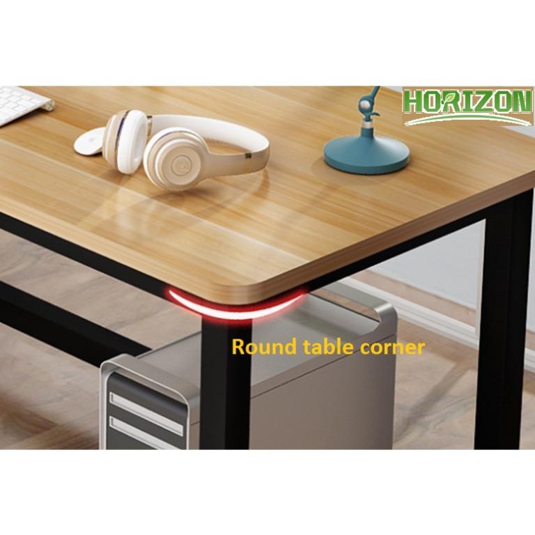 Study Desk Computer table Office table Study table with Round Corners ...
