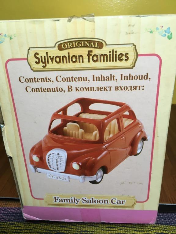 Sylvanian Families Red Saloon Car, Hobbies & Toys, Toys & Games on ...