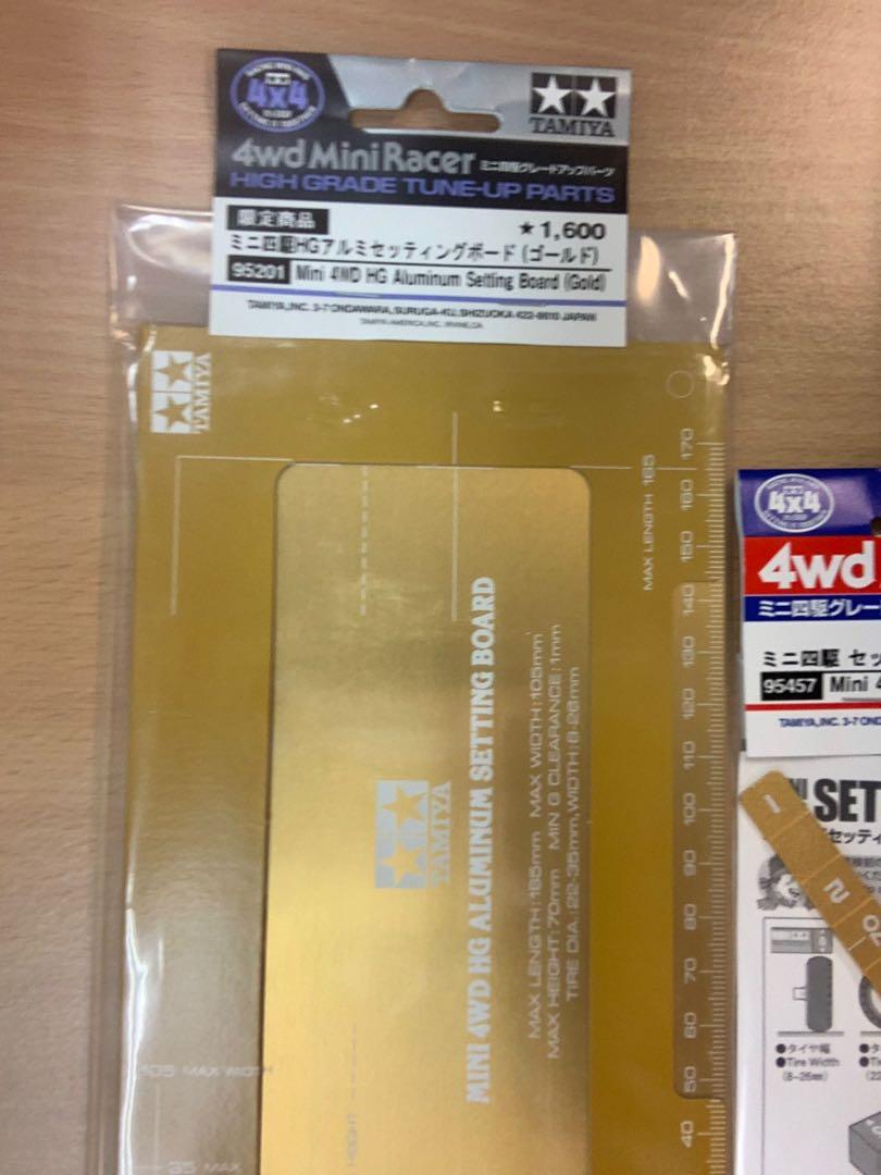 Tamiya mini 4wd HG setting gauge & base plate, Hobbies & Toys, Toys ...