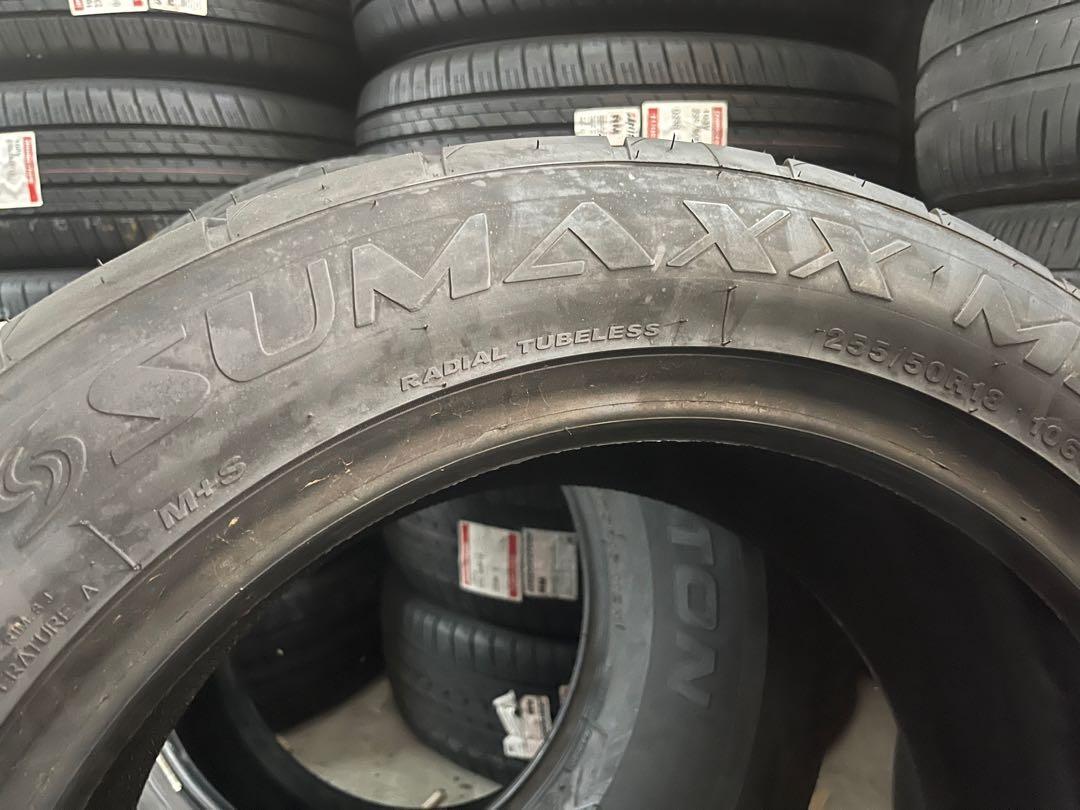 Tayar baru 255 50 18 Sumaxx Z1 semislick 2021 tyre for 4x2 4x4, Auto ...
