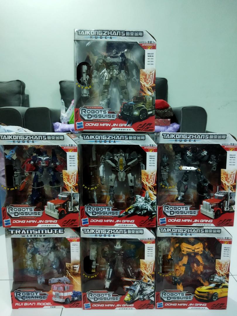 Transformers Knock Off movie collection on Carousell