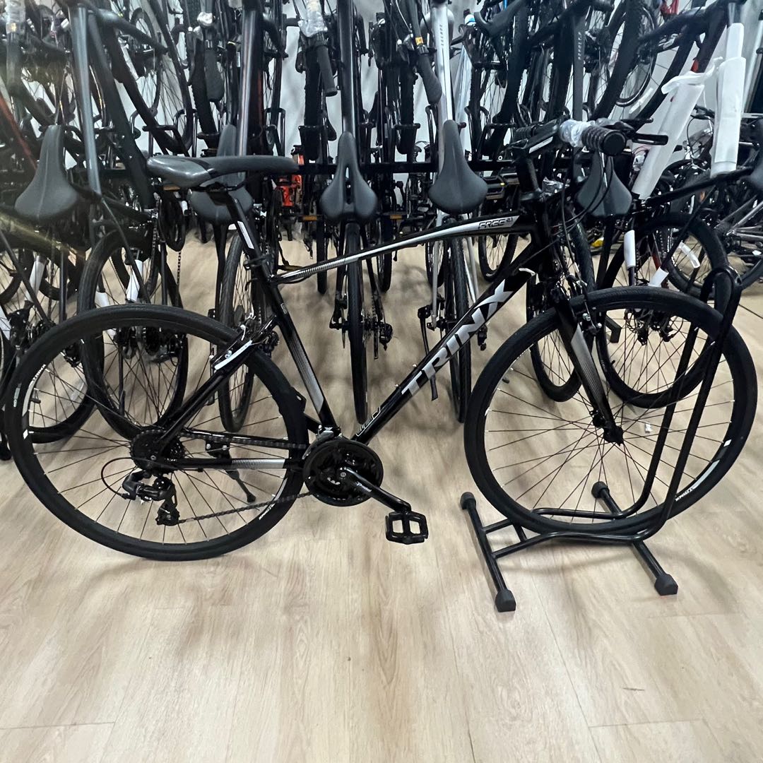 Trinx free 2.1 hybrid bike city Bicycle on off road shimano bike ...