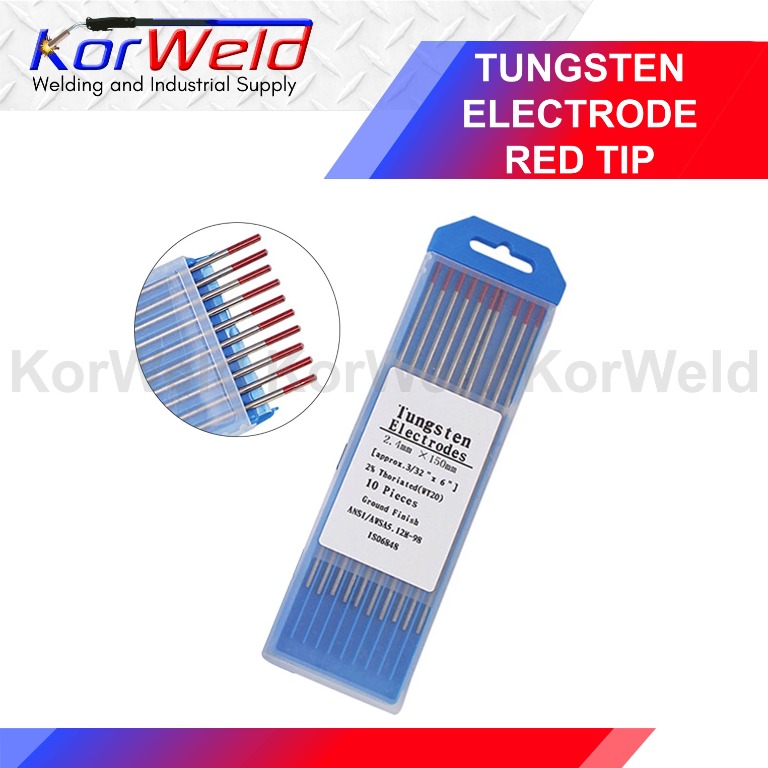 TUNGSTEN ELECTRODE RED TIP, Commercial & Industrial, Construction Tools ...